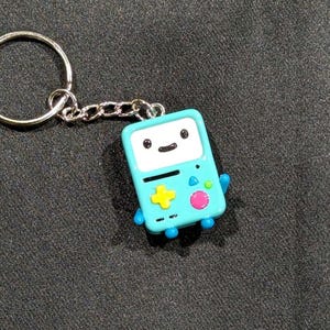 Adventure Time Inspired BMO Keychain - Etsy