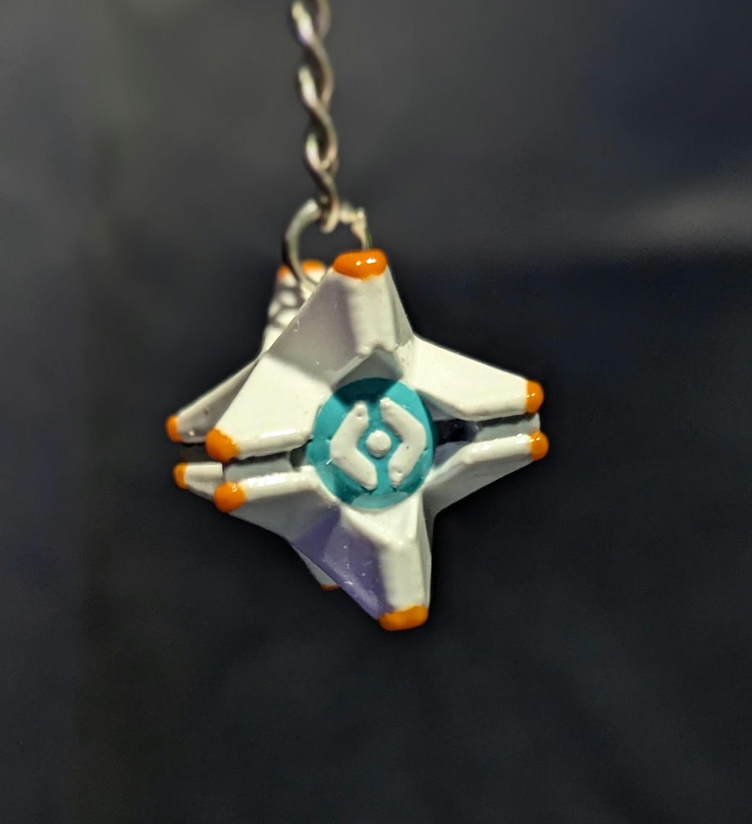Destiny Inspired Ghost Dusty Keychain - Etsy