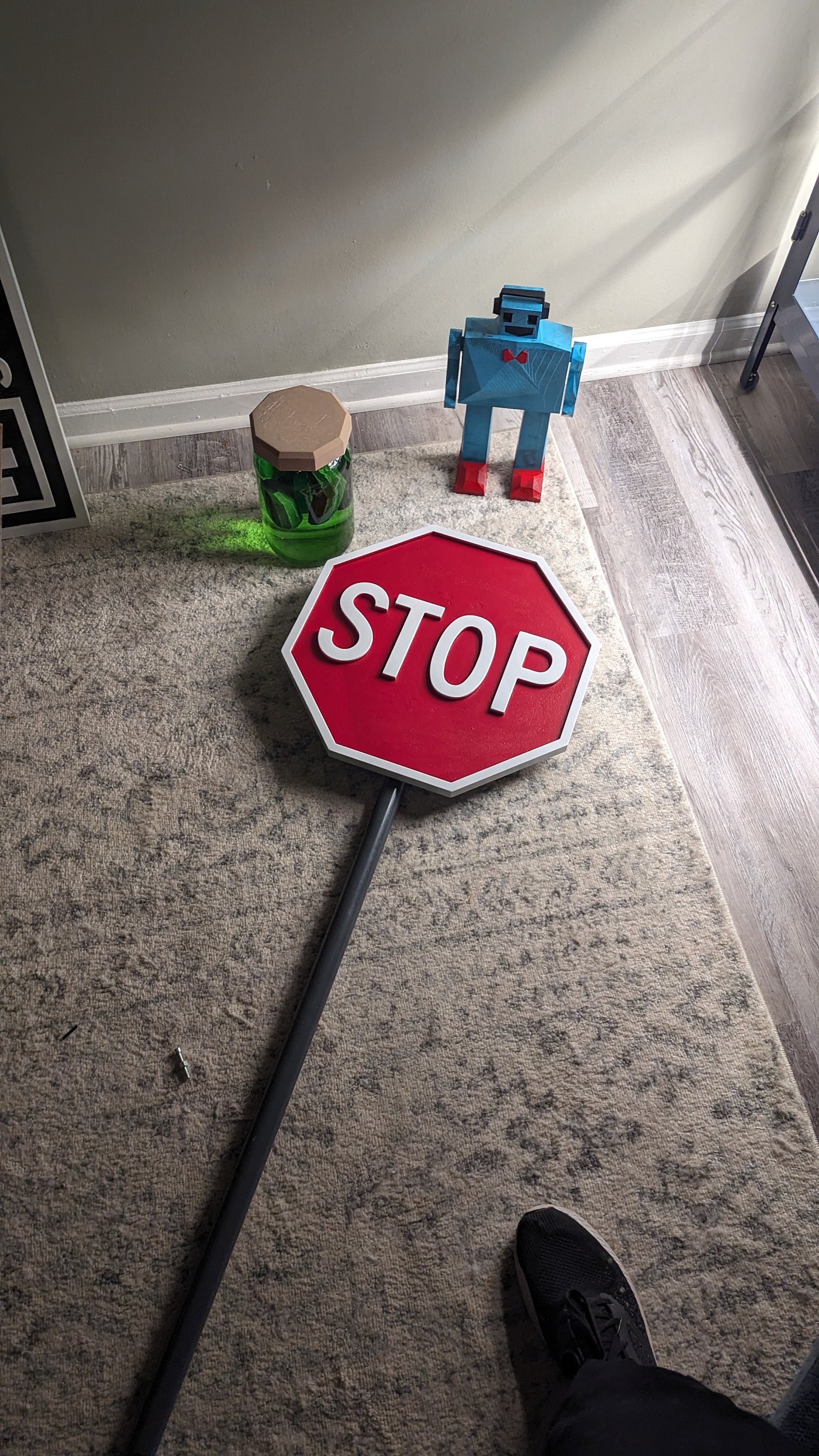 Game-accurate Lethal Company Stop Sign - Etsy