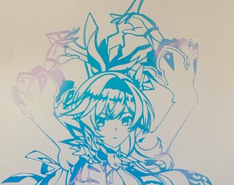Eula Genshin Decal - Etsy