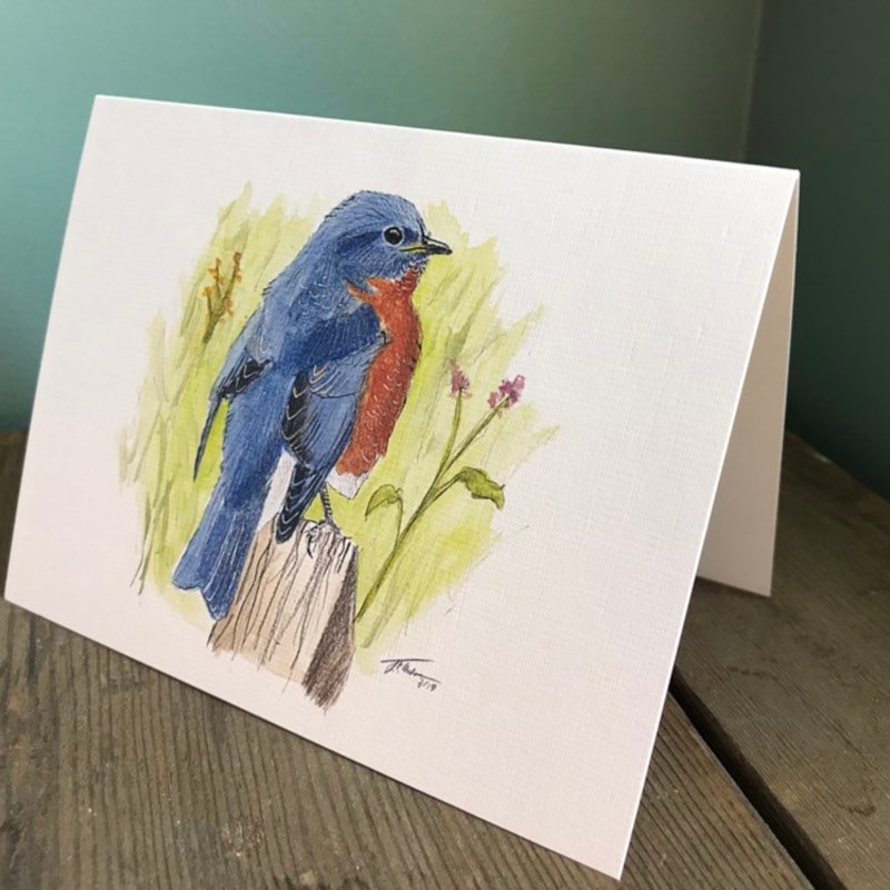 Art Print Cards No Envelope - Etsy