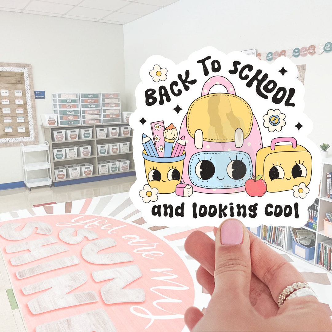 Looking Cool Vinyl Sticker - Etsy