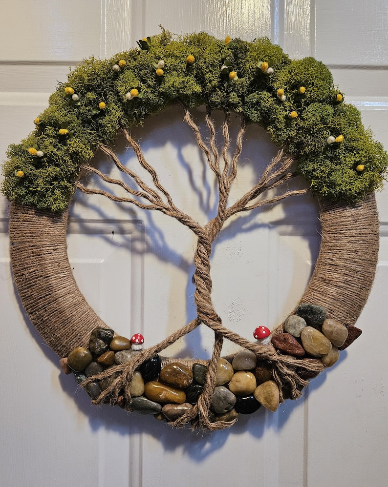 Tree of Life Handmade Wreath - Etsy