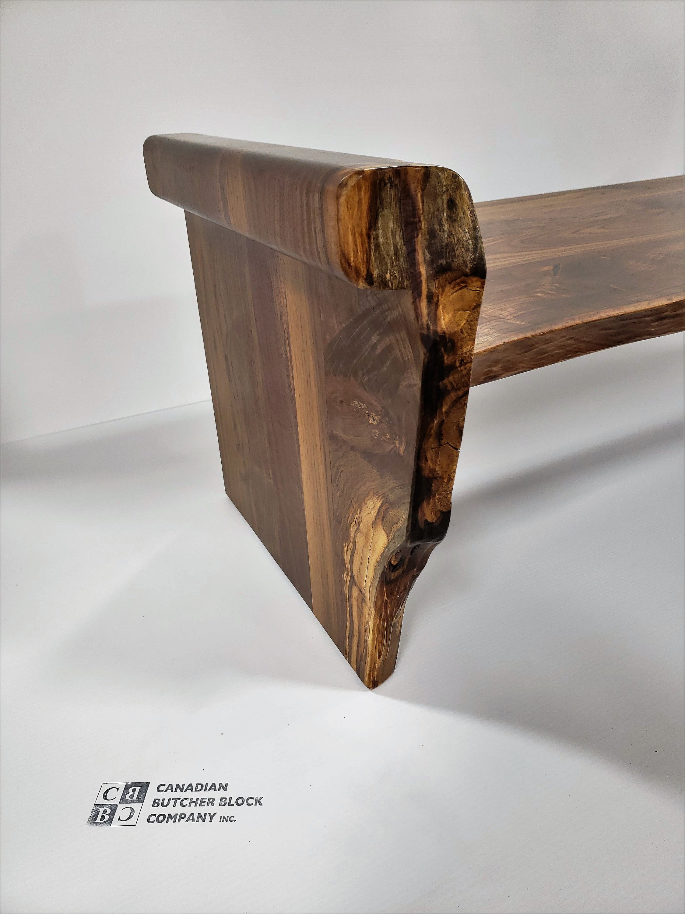 Live Edge Walnut Bench - Etsy