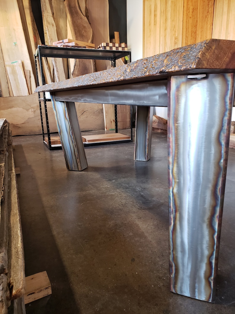 African Bubinga Dining Table - Etsy