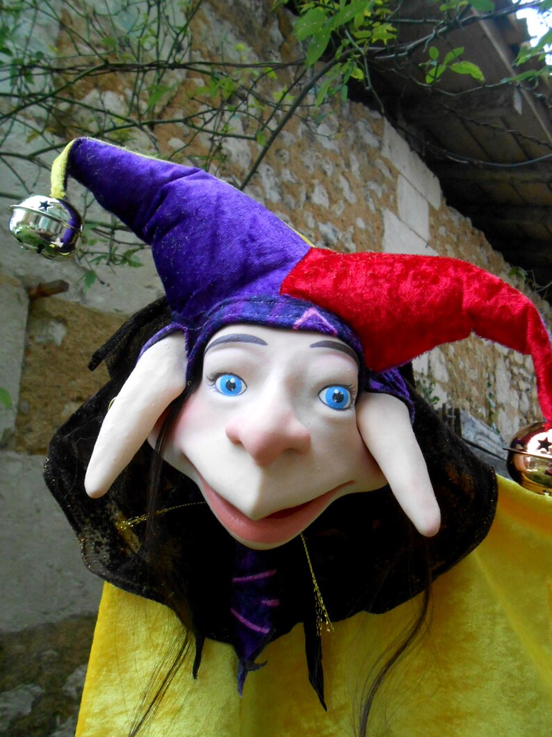 Latex and Fabric Elf Puppet: Can Be Used by Professionals - Etsy