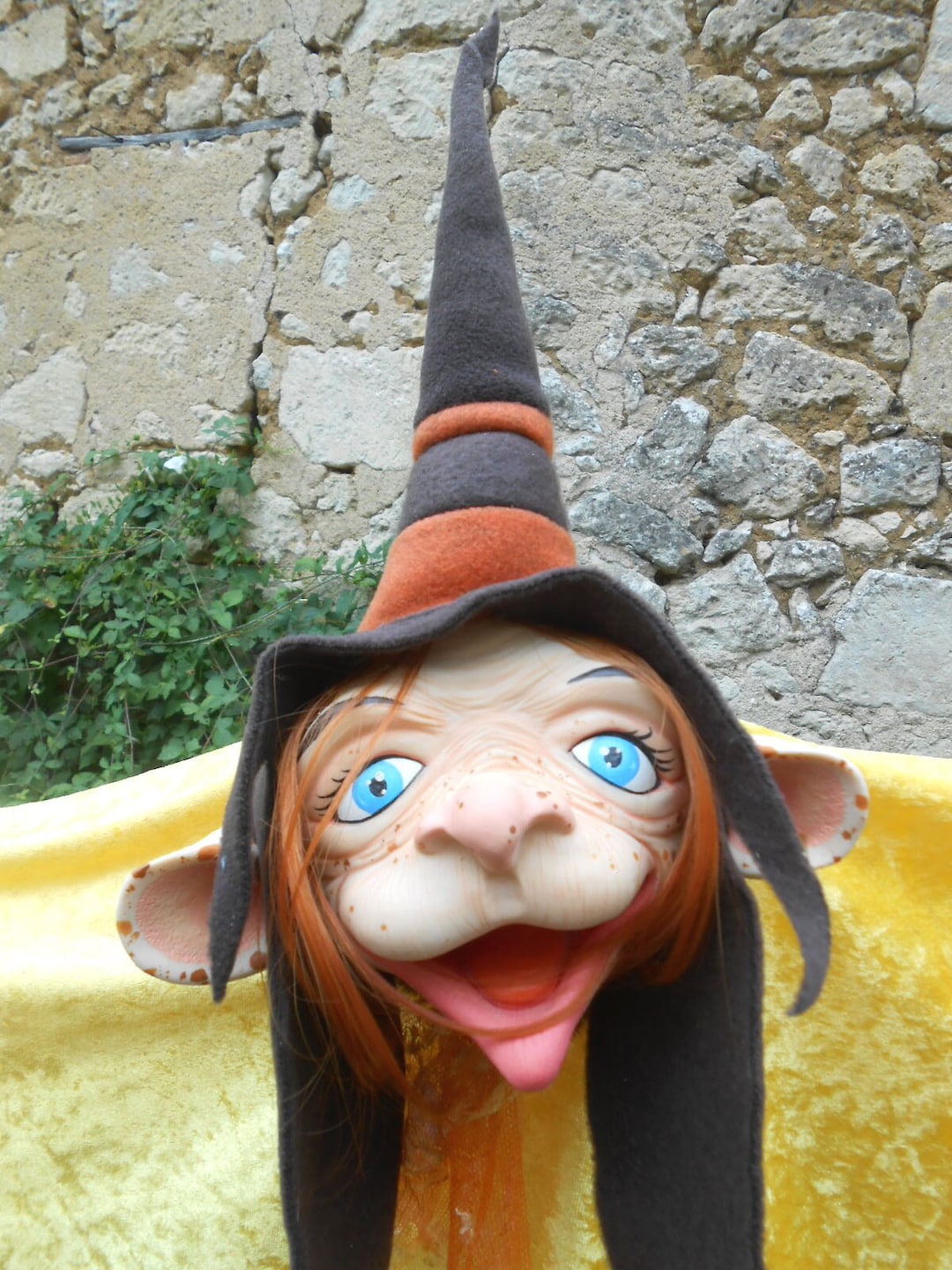 Latex and Fabric Elf Puppet: Can Be Used by Professionals - Etsy