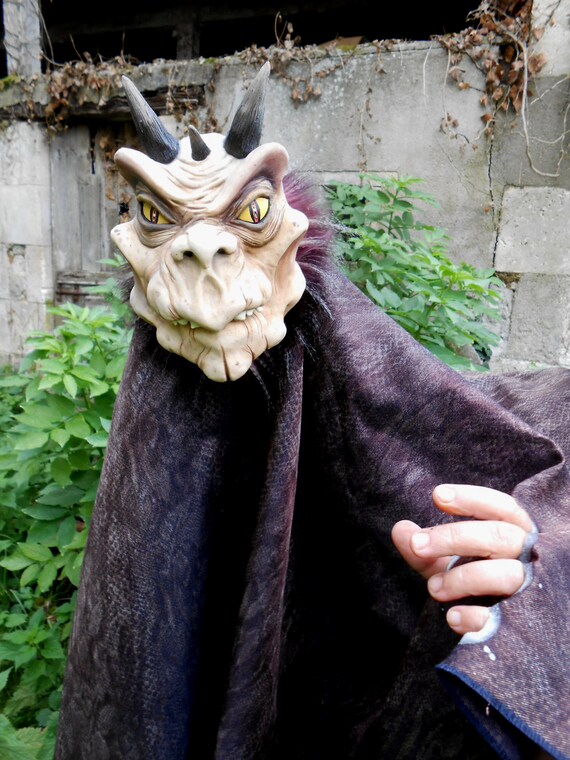 Male Demon Puppet in Latex: Can Be Used by Professionals | Etsy