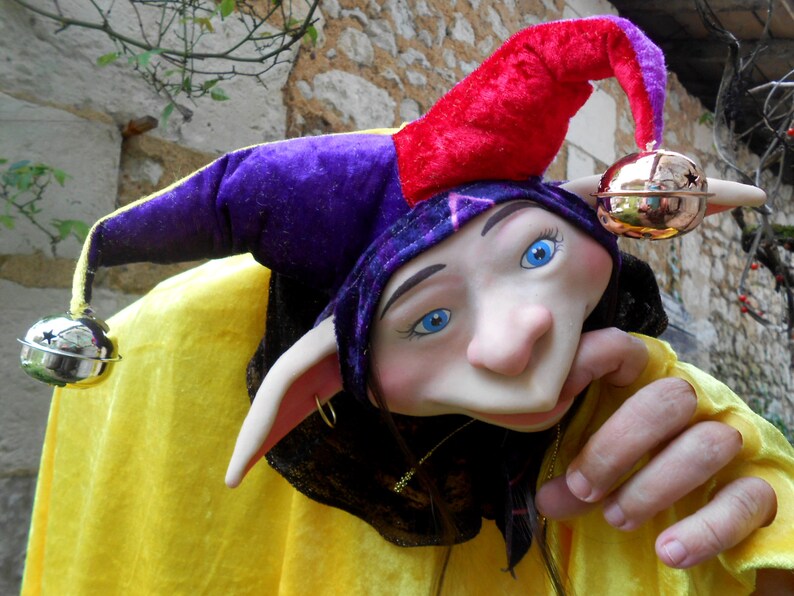 Latex and Fabric Elf Puppet: Can Be Used by Professionals - Etsy
