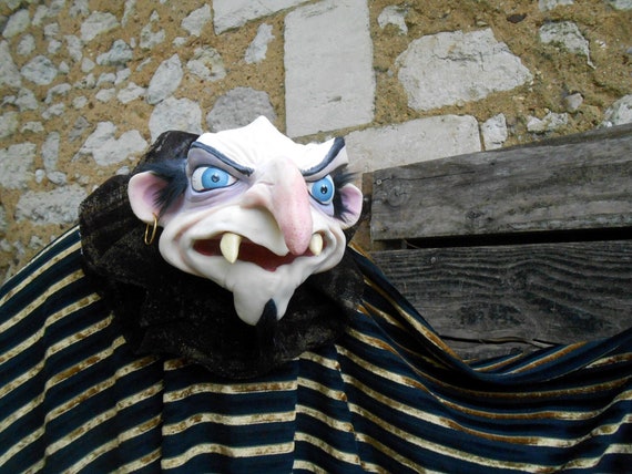 Latex Dracula Puppet: Can Be Used by Professionals - Etsy