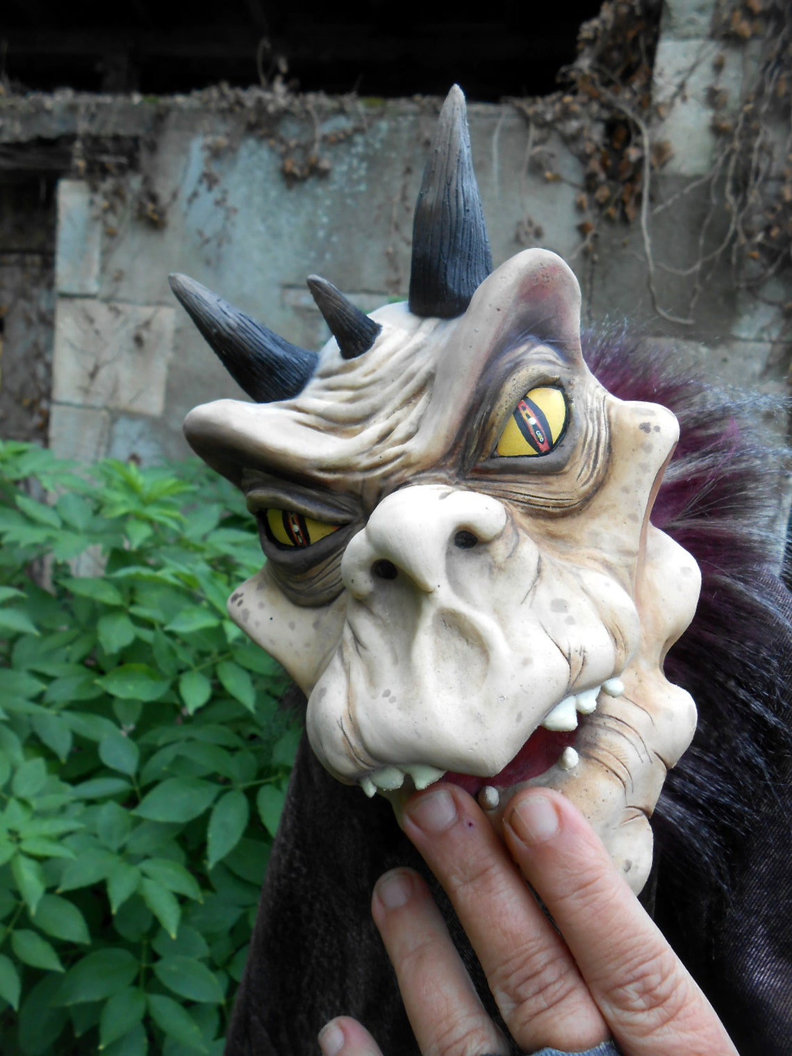 Male Demon Puppet in Latex: Can Be Used by Professionals | Etsy