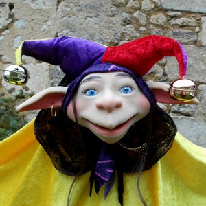 Latex and Fabric Elf Puppet: Can Be Used by Professionals - Etsy