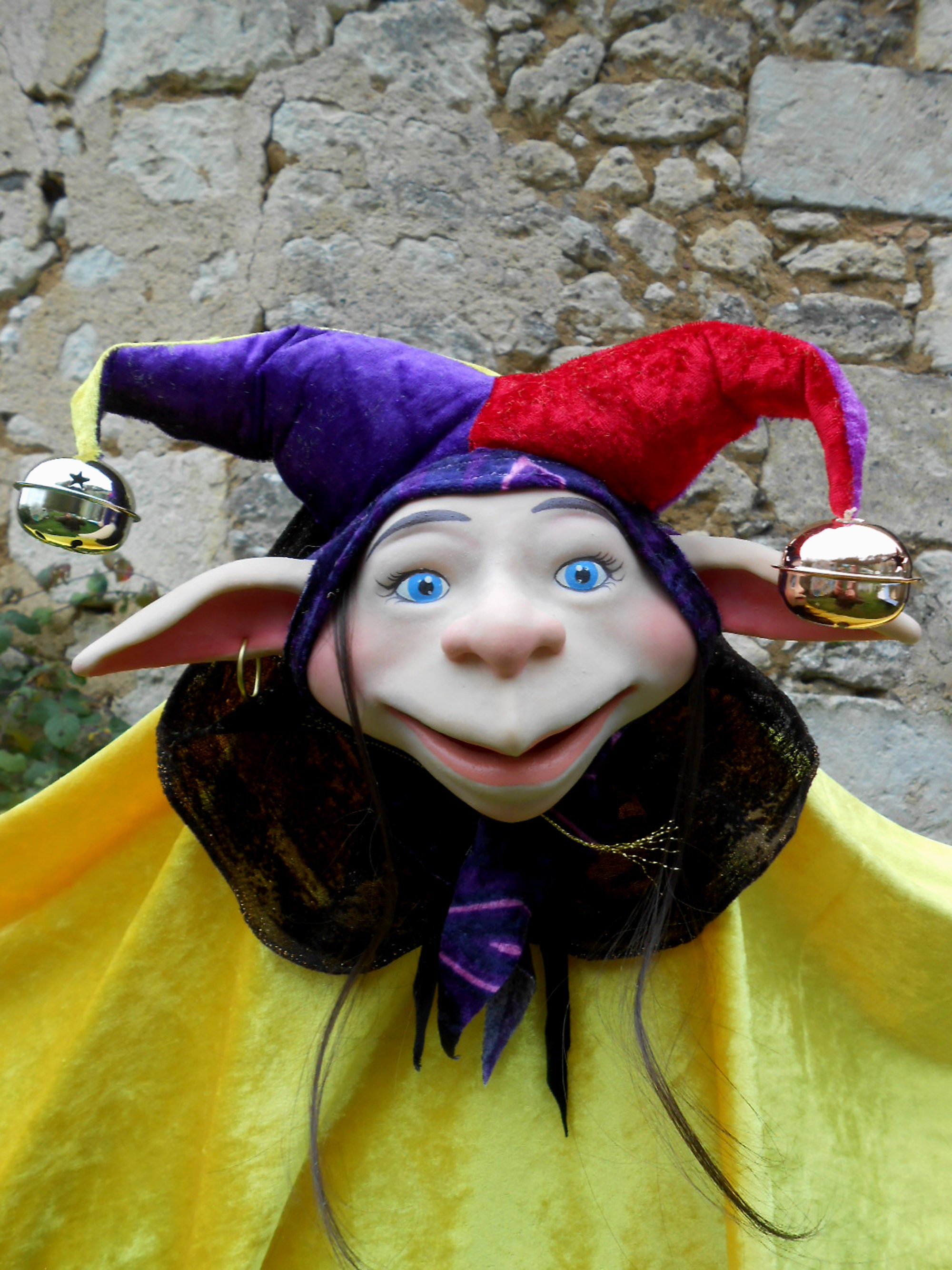 Latex and Fabric Elf Puppet: Can Be Used by Professionals - Etsy