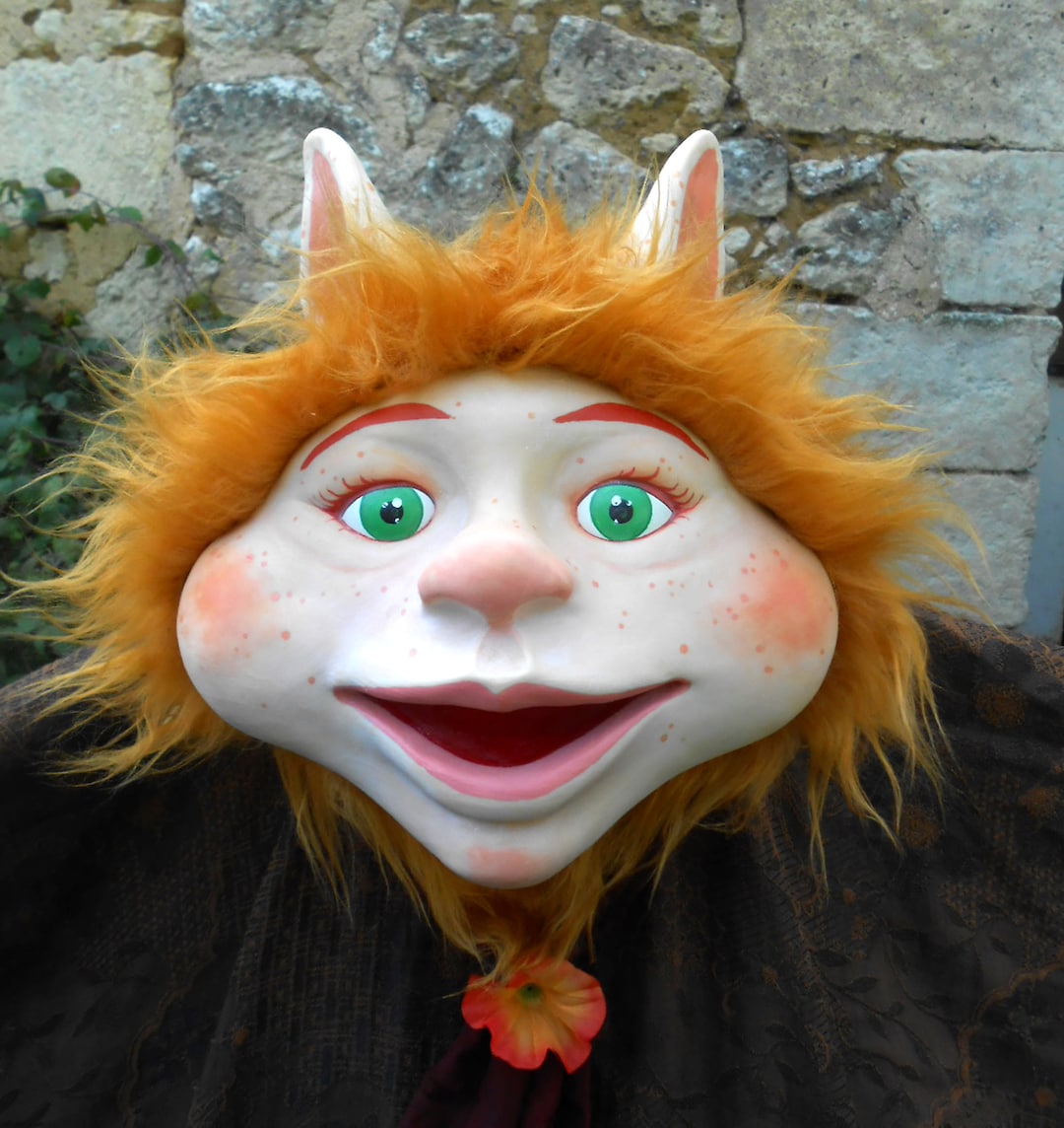 Large Latex Wood Elf Puppet: Can Be Used by Professionals - Etsy