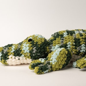 Cozy Marsh Alligator Snuggler- Plushie - Etsy
