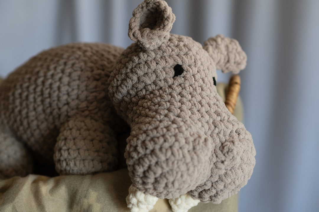 Crochet Pattern Only- Cozy Marsh Hippo - Etsy