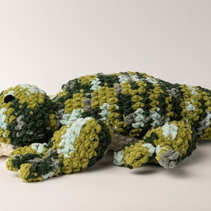 Crochet Pattern Only Cozy Marsh Alligator Snuggler Plushie - Etsy