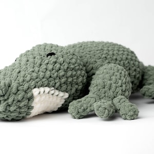 Cozy Marsh Alligator Snuggler- Plushie - Etsy