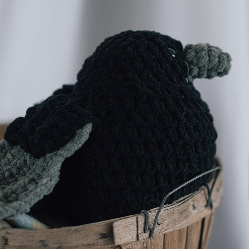 Stuffed Crow - Etsy