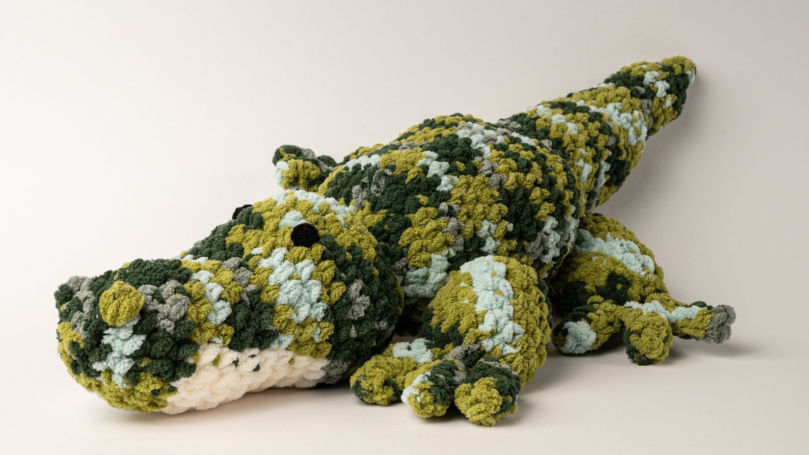 Crochet Pattern Only Cozy Marsh Alligator Snuggler Plushie - Etsy