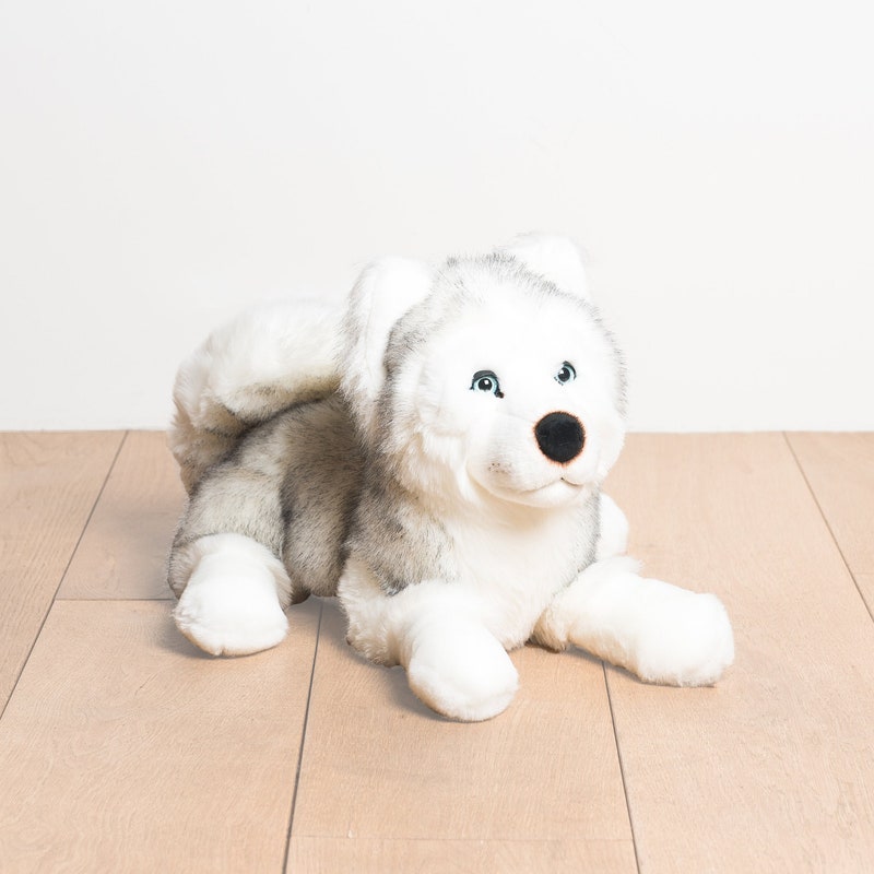 Big Realistic Dog Plush - Etsy