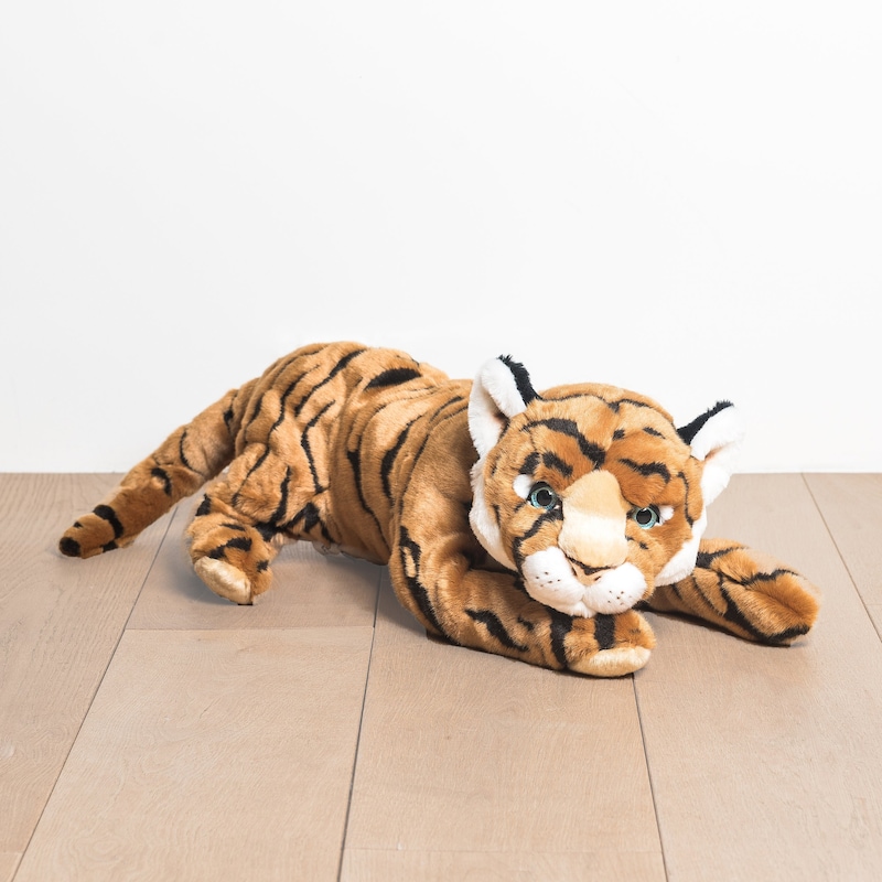 Realistic Stuffed Tiger Toy - Etsy
