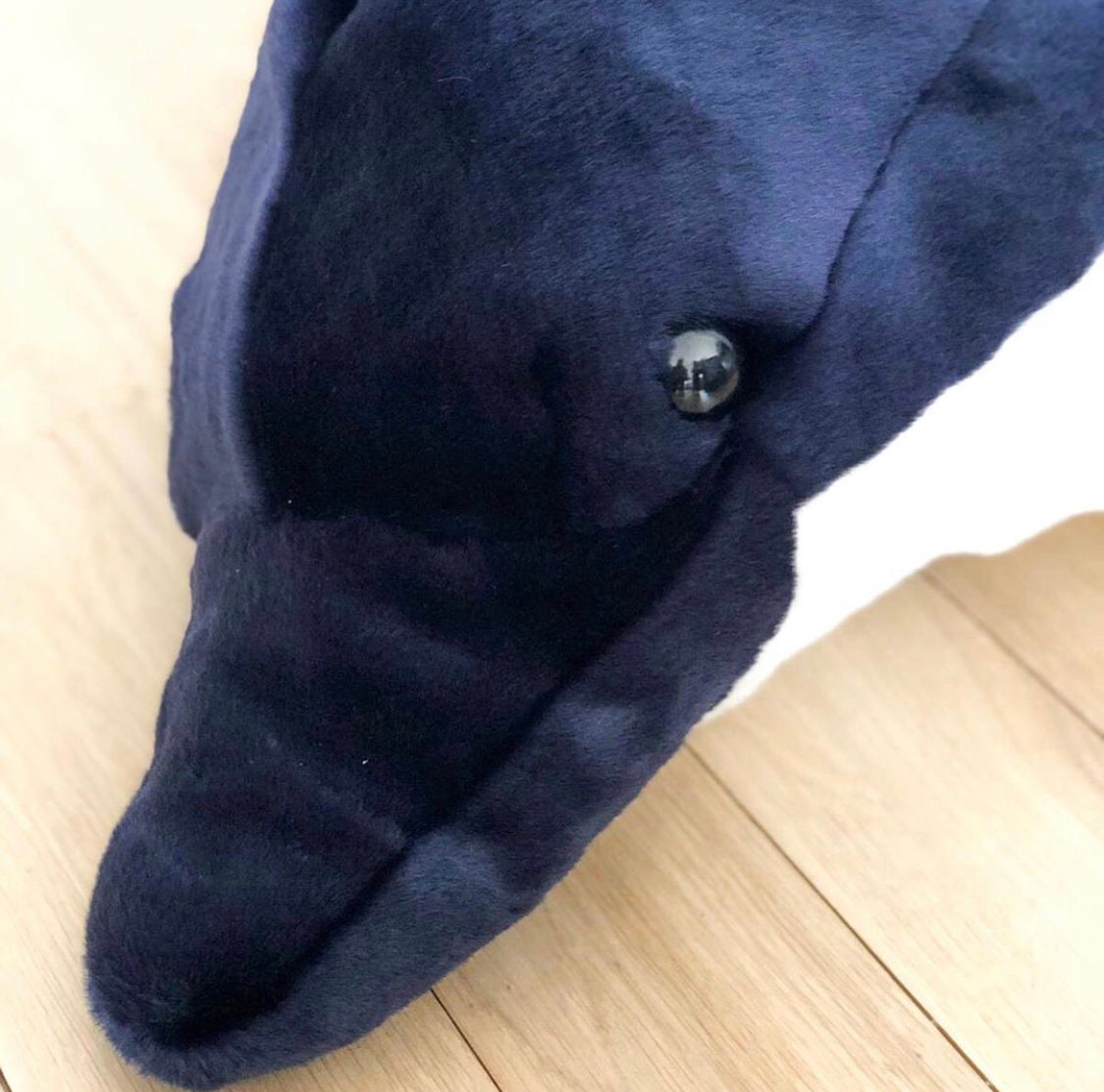 Stuffed Dolphin 130cm, Big Model Super Realistic Stitch Plush. Blue ...