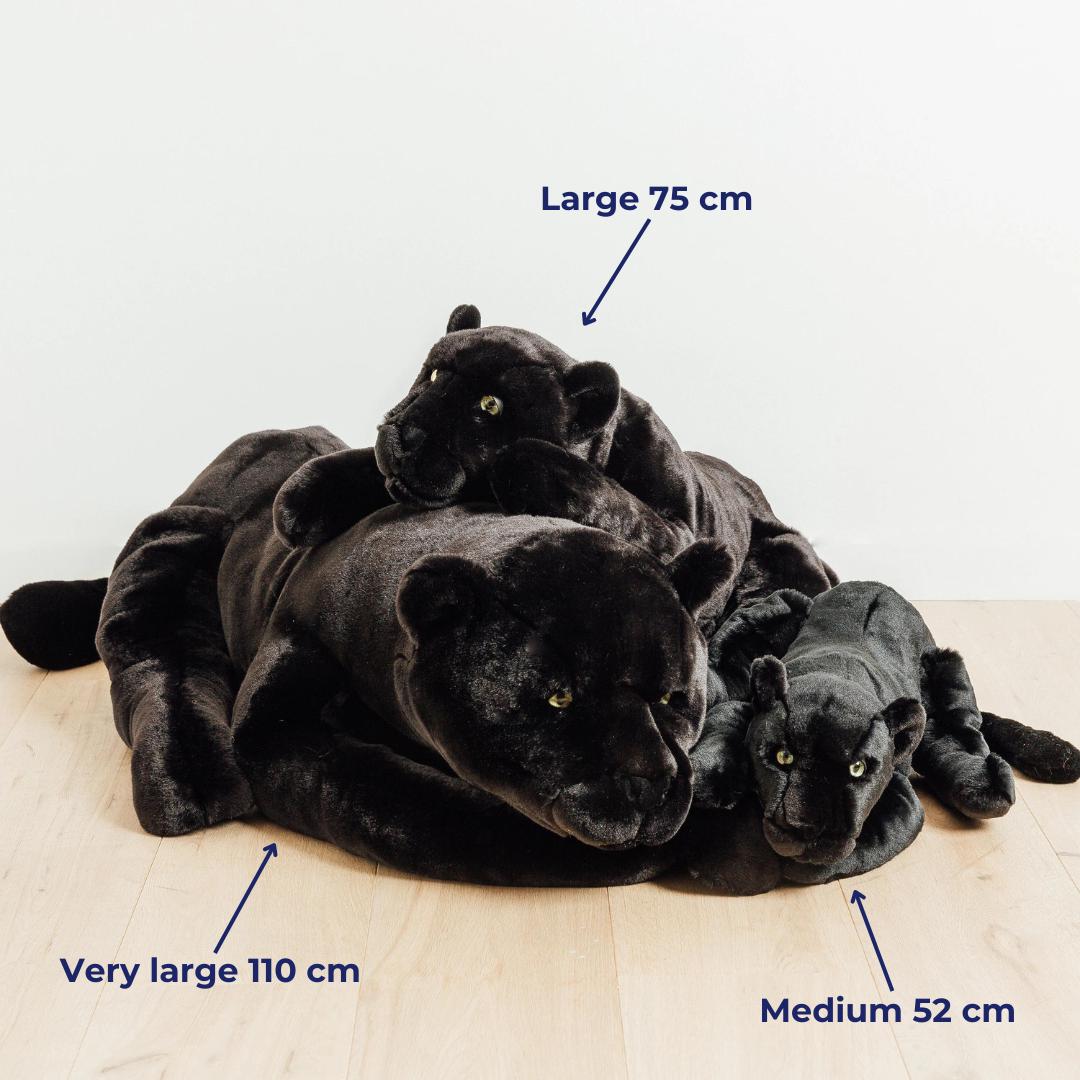 Black Panther Stuffed Animal Zélie – Realistic Handmade Plush Toy ...