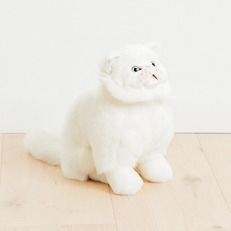Small White Cat Plush - Etsy