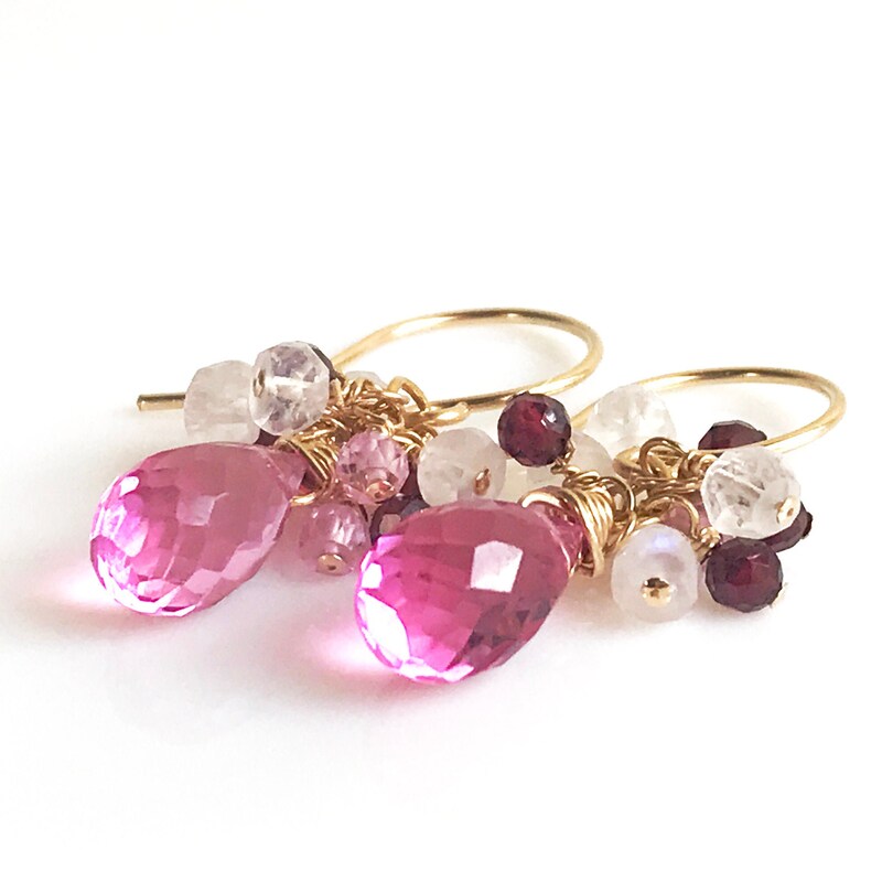 Cluster Earrings - Etsy