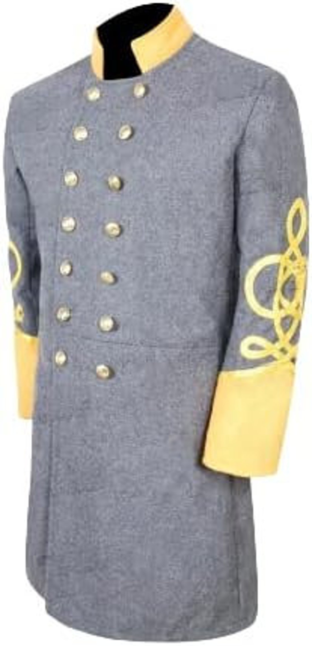 Double Breasted Frock Coats Civil War Jackets , British War Jacket ...