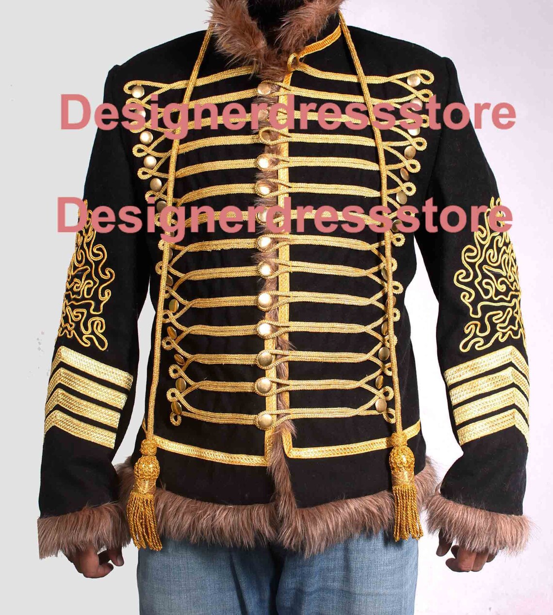 Napoleonic Hussars Uniform Military Style Tunic Pelisse Jimi - Etsy Canada