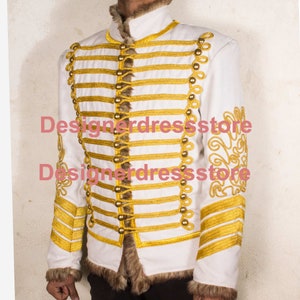 Napoleonic Hussars Uniform Military Style Tunic Pelisse Jimi Hendrix ...