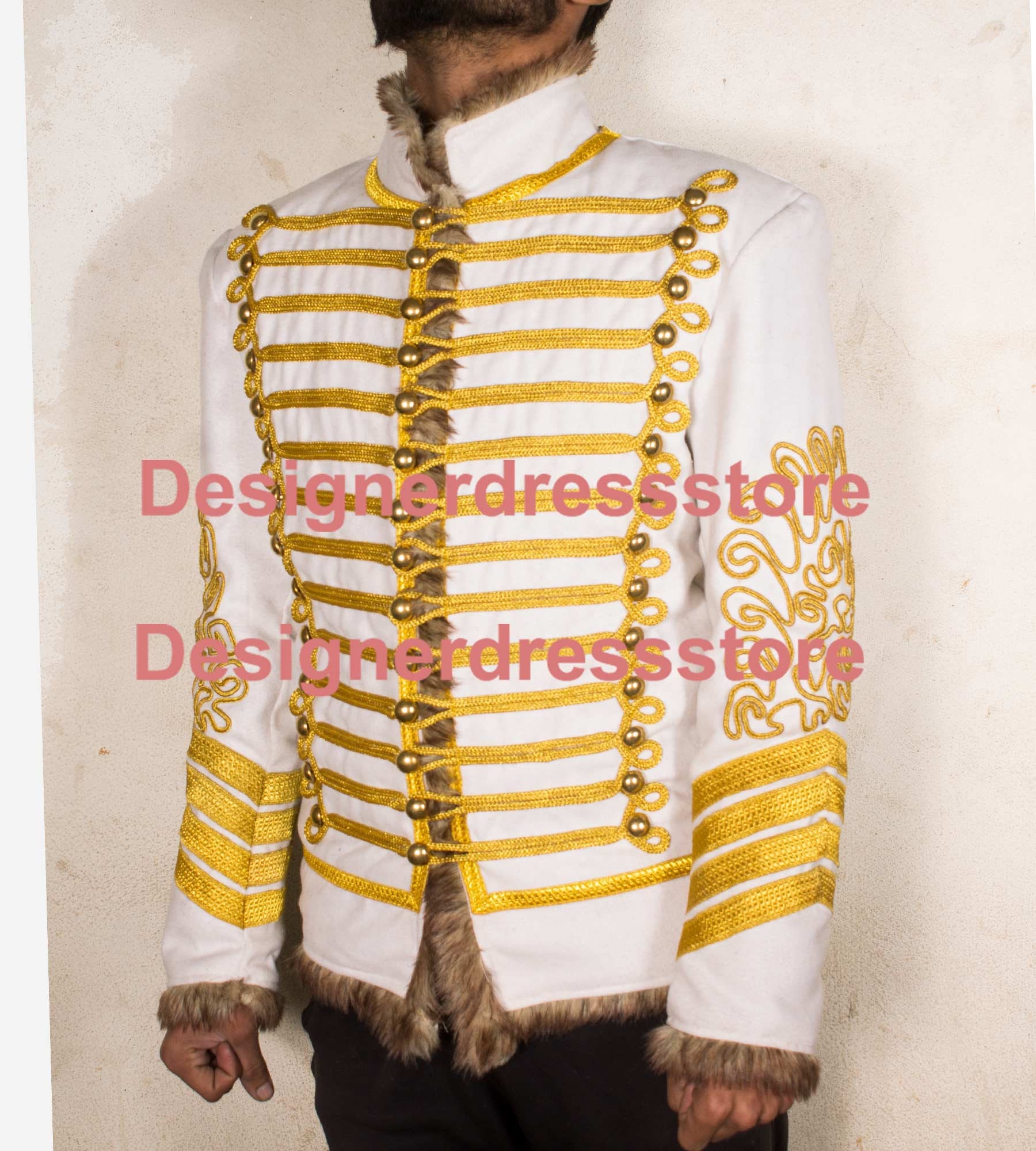Napoleonic Hussars Uniform Military Style Tunic Pelisse Jimi - Etsy UK