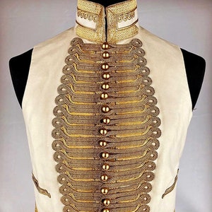 Regimental Dress Mess Jacket and Vest. Military Hussar Jacket Online ...