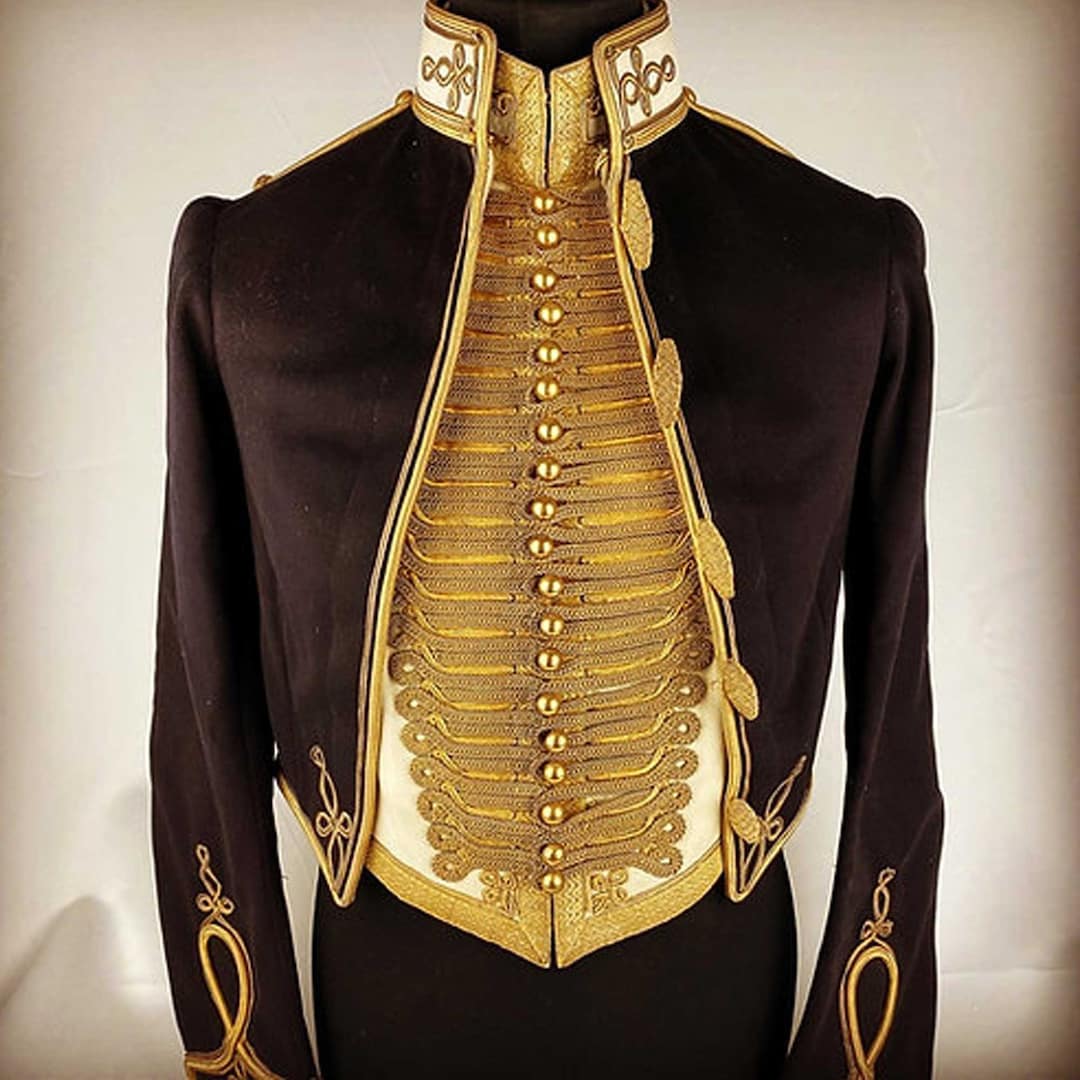 Regimental Dress Mess Jacket and Vest. Military Hussar Jacket Online ...