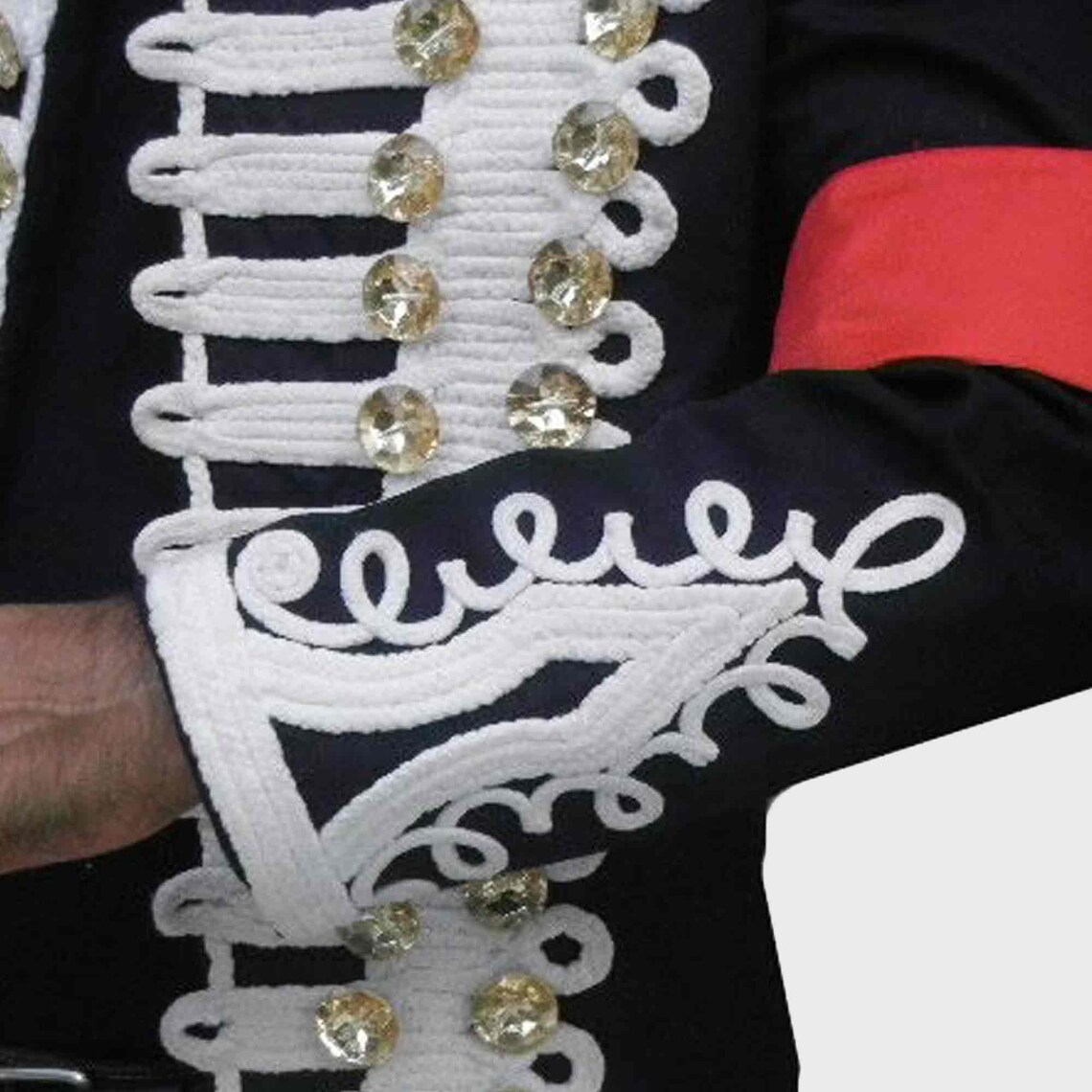 Inspired From Michael Jackson Braided Jacket Heavy Braided - Etsy UK