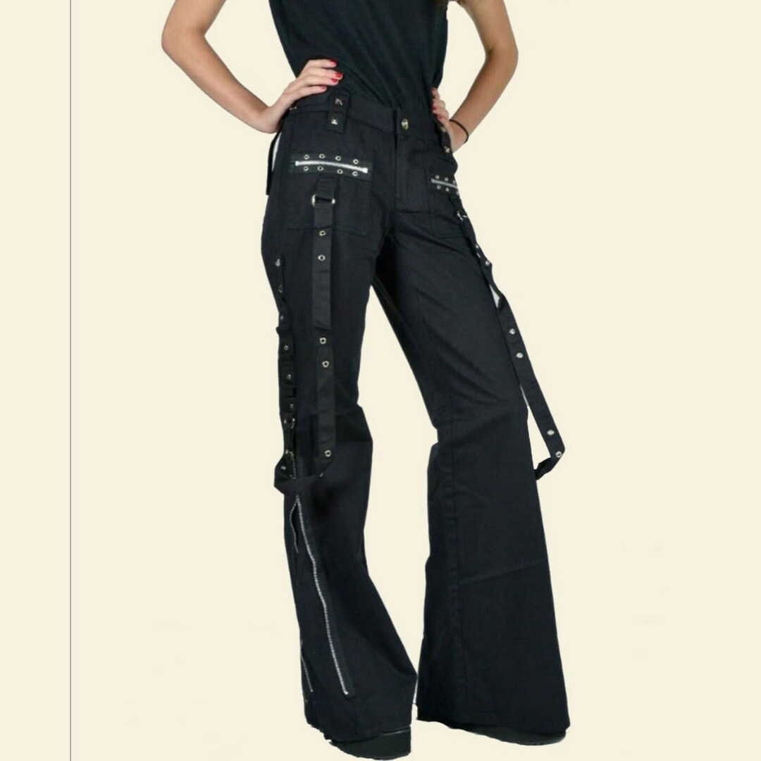 Handmade Women's Gothic Punk Emo Bondage Black Straps Goth - Etsy