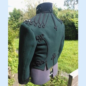 Napoleonic 95th Rifles Jacket. Military Hussar Jacket Online, Regency ...