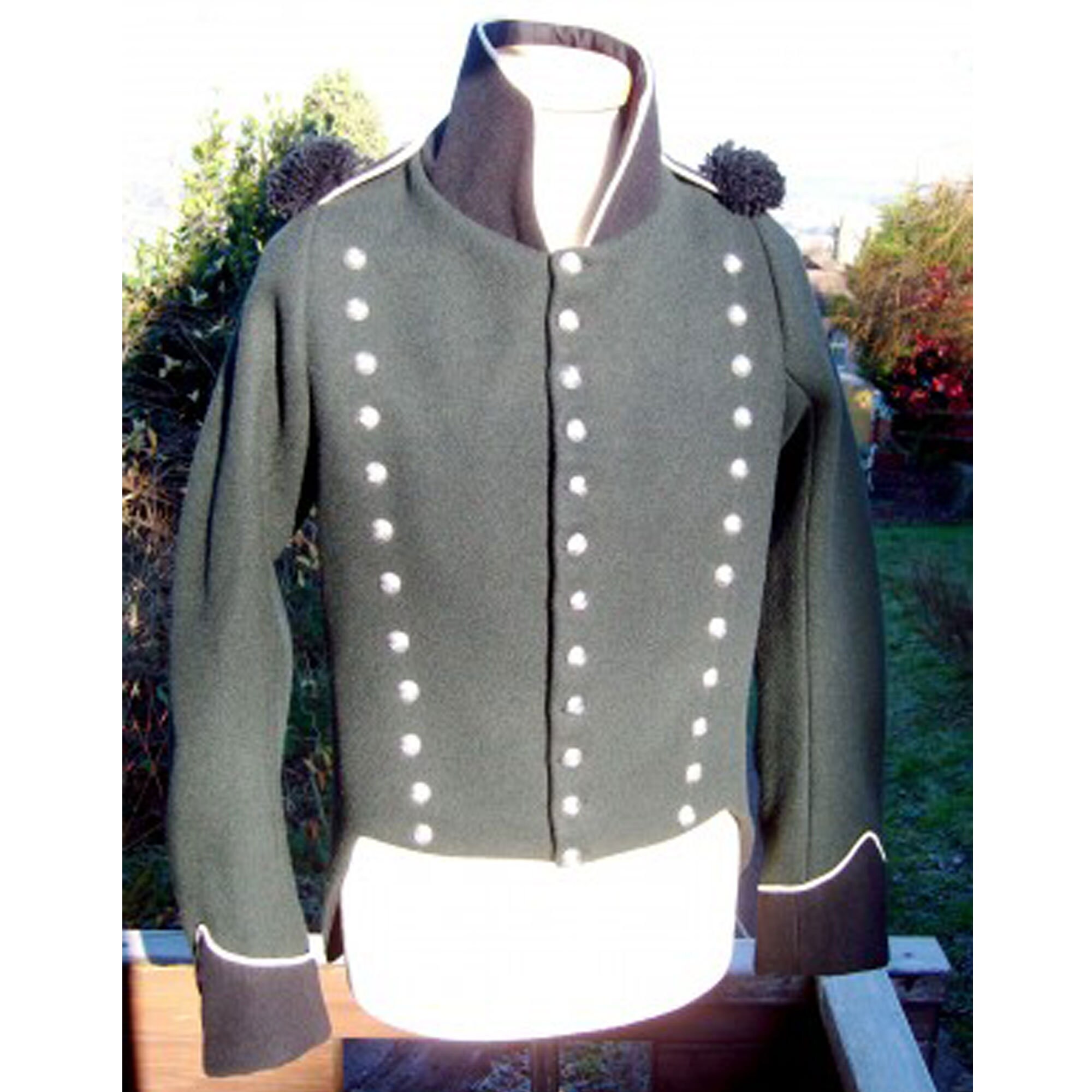 Napoleonic 95th Rifles Jacket. Military Hussar Jacket Online - Etsy Canada