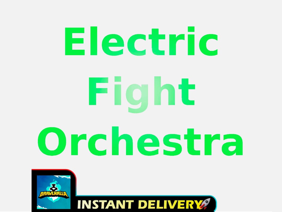 Brawlhalla Codes Electric Fight Orchestra Green Title All Platforms - Etsy