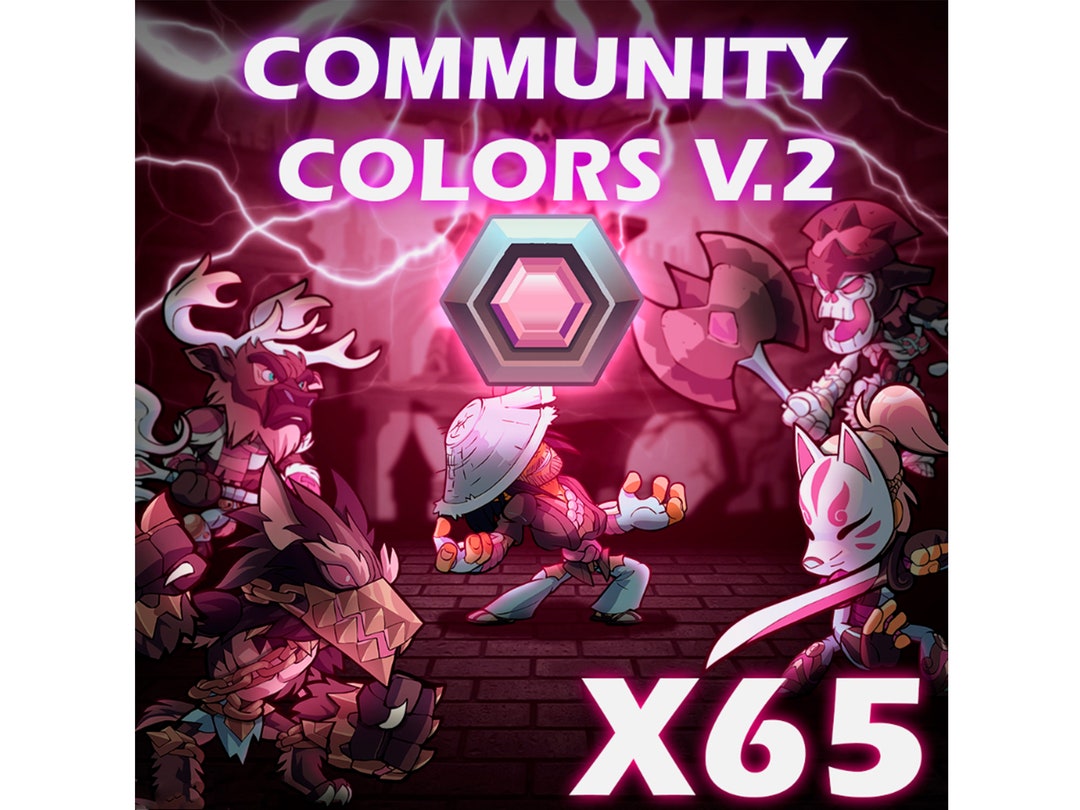 Brawlhalla Codes Community Colors V2 All Platforms 65 Codes - Etsy