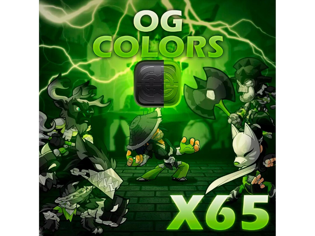 Brawlhalla Charged OG Colors Codes All Legends - Etsy