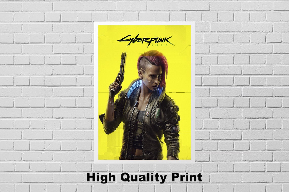 Cyberpunk 2077 Poster Prints Wall Art Sticker Decor 2 Files - Etsy