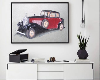 Rolls Royce Phantom Sticker - Etsy