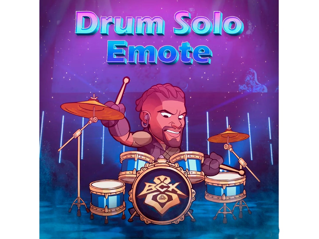 Brawlhalla Drum Solo Emote All Platforms - Etsy