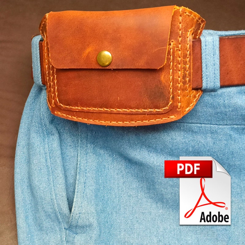 Belt Wallet Pattern - Etsy