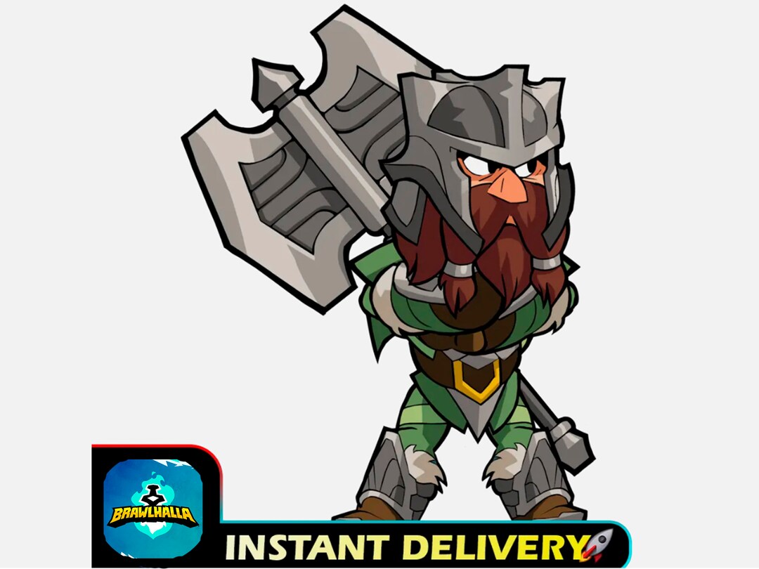 Brawlhalla Dragonport Ulgrim All Platforms - Etsy