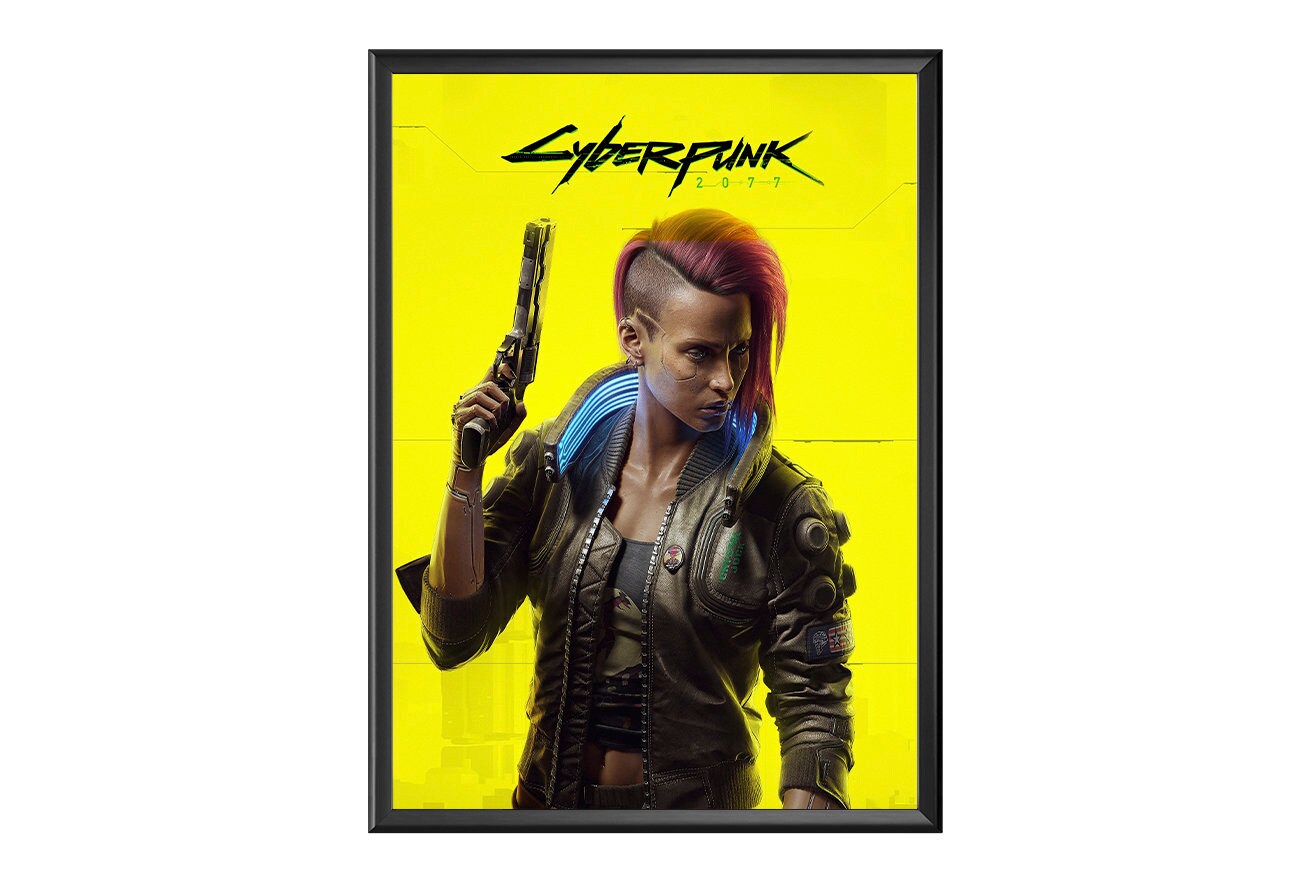 Cyberpunk 2077 Poster Prints Wall Art Sticker Decor 2 Files - Etsy