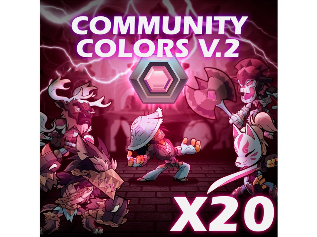 Brawlhalla Codes Community Colors V2 All Platforms 20 Code - Etsy